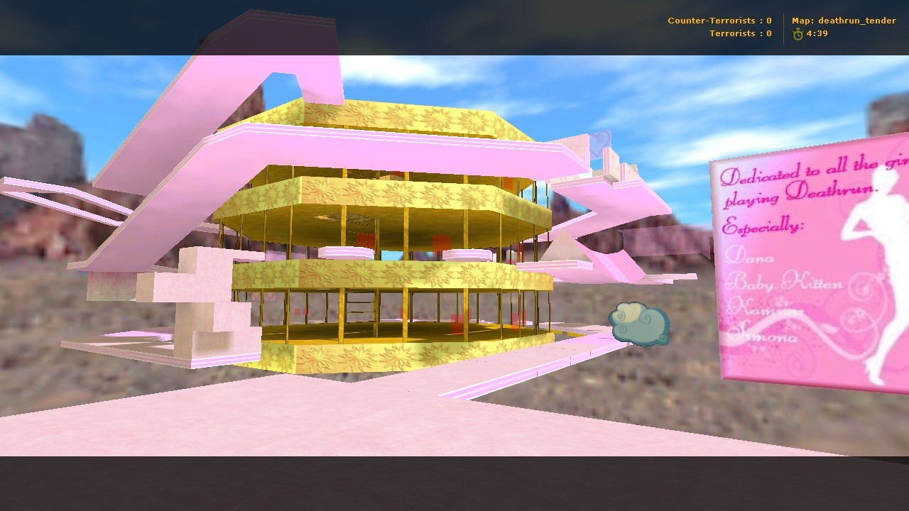 deathrun_tender Mod for Counter-Strike 1.6 | CS1.6 Mods