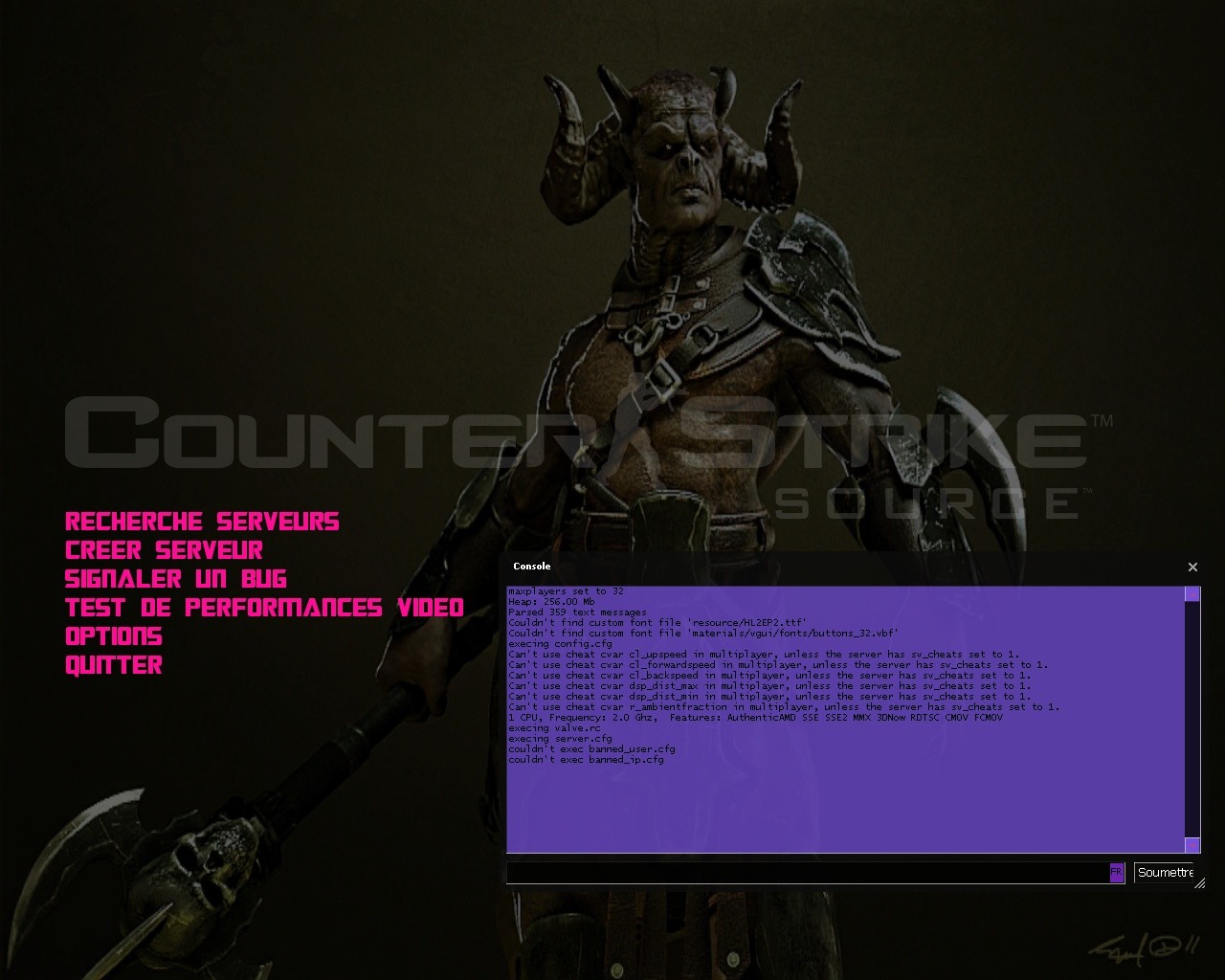 Black & purple Css GUI + backg [Counter-Strike: Source] [Mods]