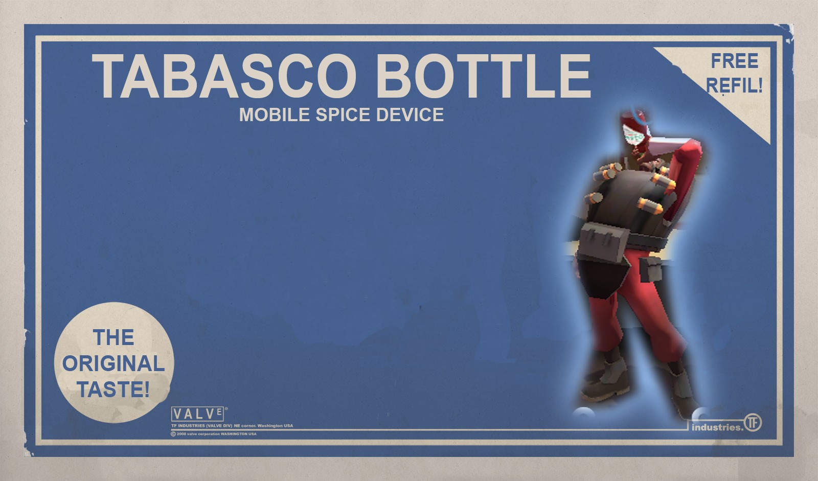 Tabasco Bottle [Team Fortress 2] [Mods]
