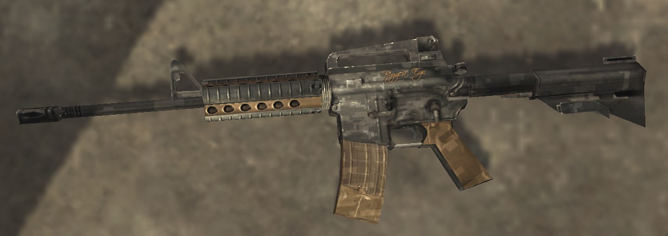 M4A1 DesertLike [Call of Duty 4: Modern Warfare] [Mods]