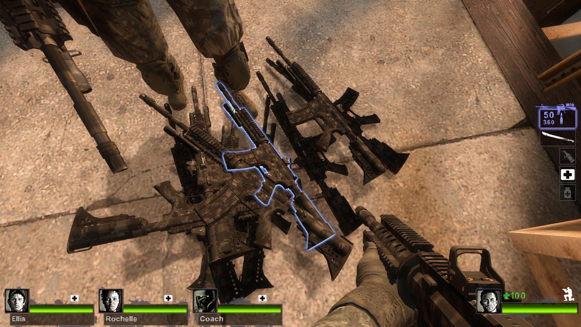 M4A1 Ultimate Camo pack Mod for Left 4 Dead 2 | L4D2 Mods