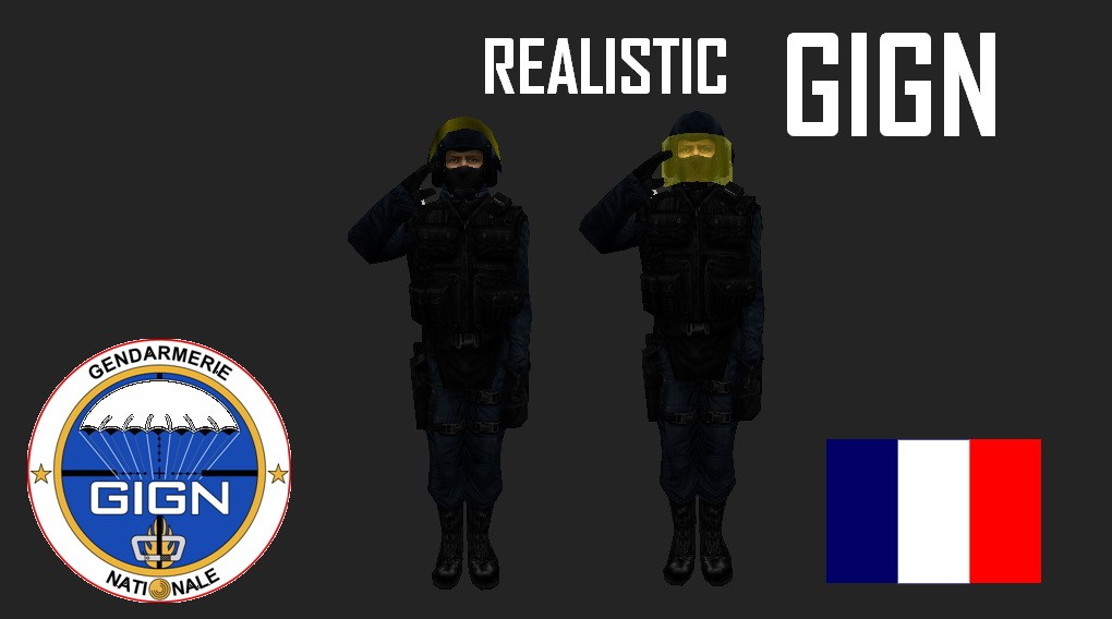 Realistic Gign Mod for Counter-Strike: Condition Zero | CS:CZ Mods