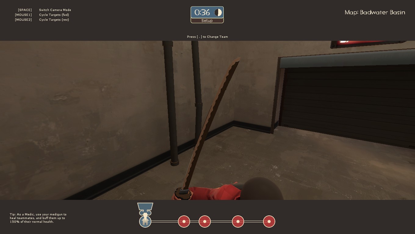 wooden katana [Team Fortress 2] [Mods]