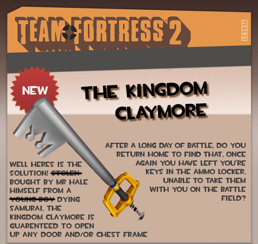 The Kingdom Claymore Mod for Team Fortress 2 | TF2 Mods