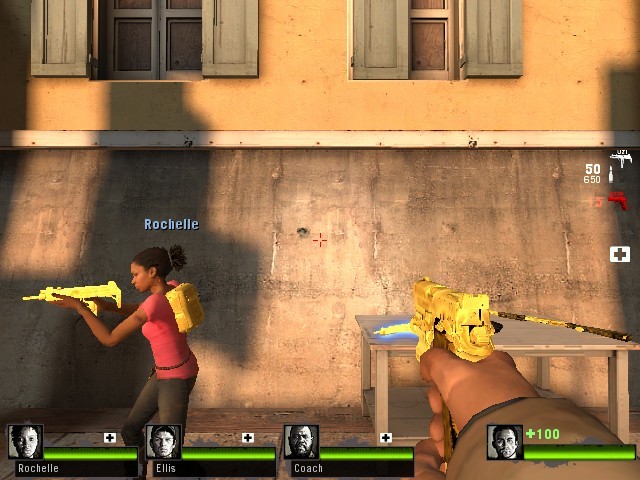 Golden Guns (melee weapons, all guns,all items!) Mod for Left 4 Dead 2 ...