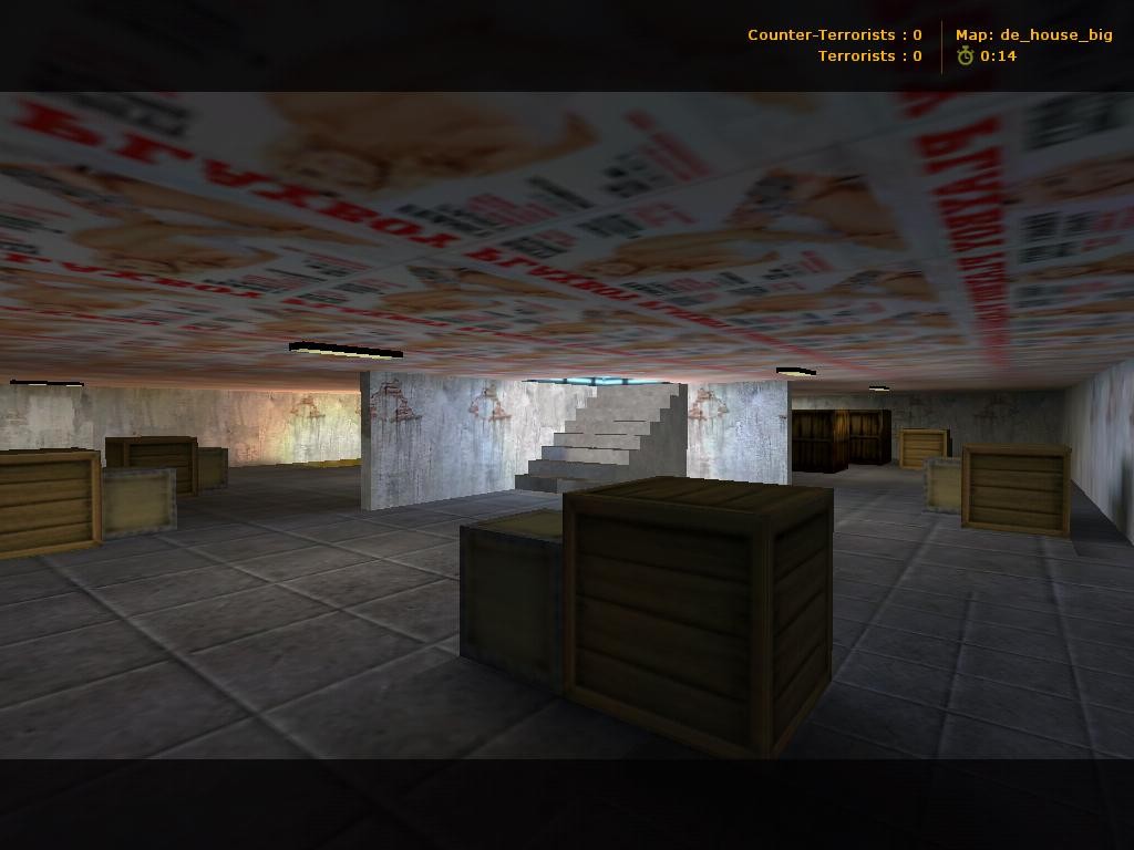 de_house_big Mod for Counter-Strike 1.6 | CS1.6 Mods