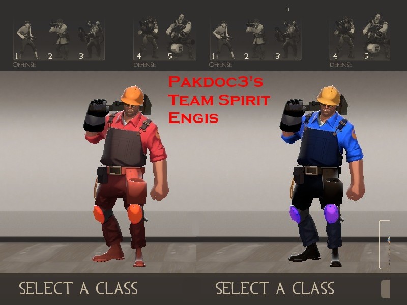 Team Spirit Engineers Mod for Team Fortress 2 | TF2 Mods
