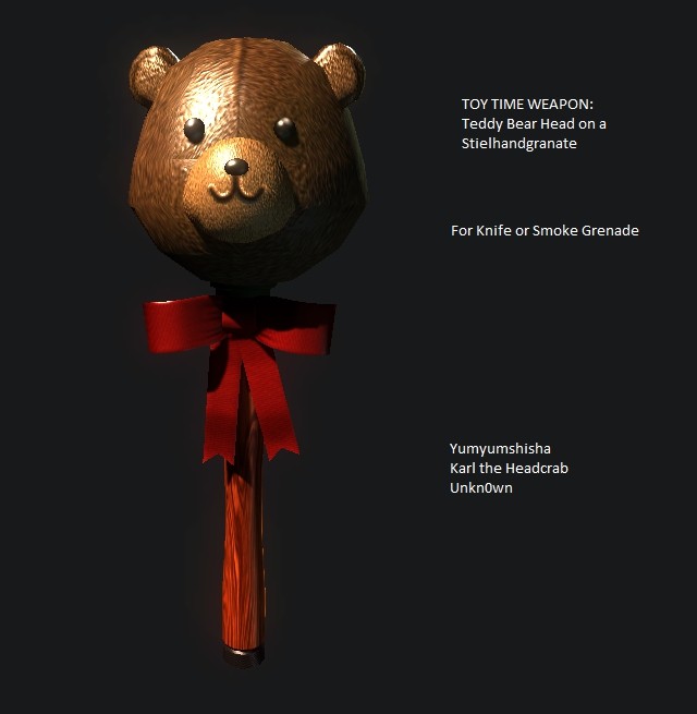 Teddy Bear Stielhandgranate Mod for Counter-Strike: Source | CS:S Mods