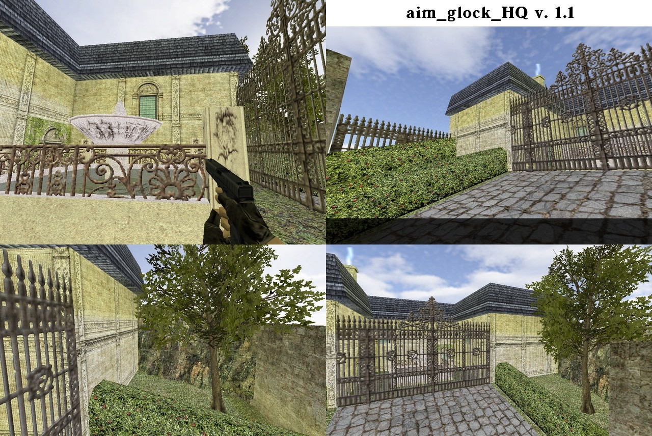 aim_glock_HQ Mod for Counter-Strike 1.6 | CS1.6 Mods