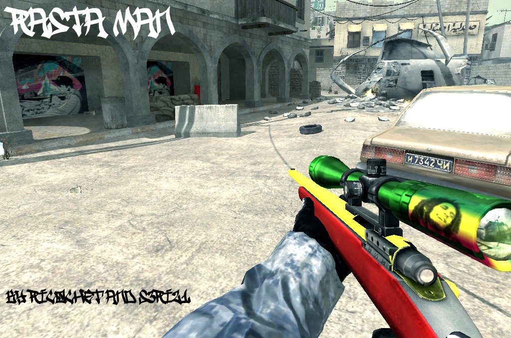 Rasta Remington 700 Mod for Call of Duty 4: Modern Warfare | CoD4 Mods