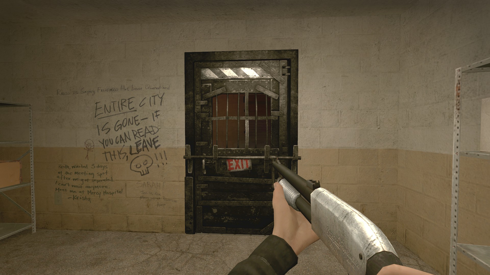 [Dark] Saferoom Door [Left 4 Dead] [Mods]
