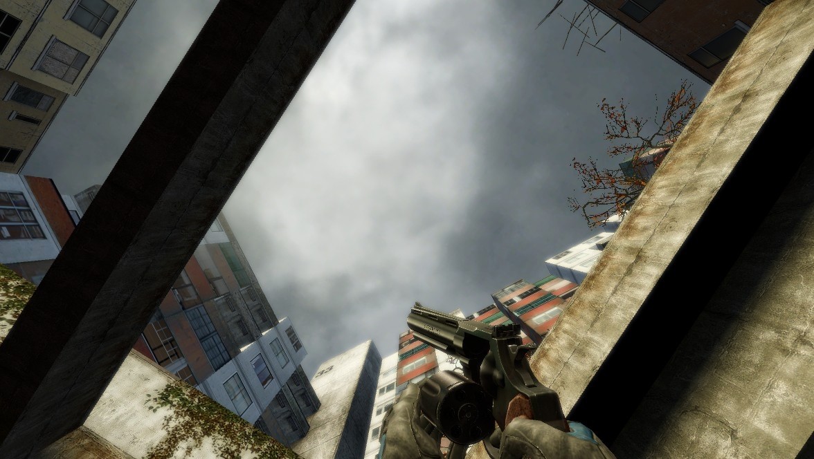 One-handed Colt python [Half-Life 2] [Mods]