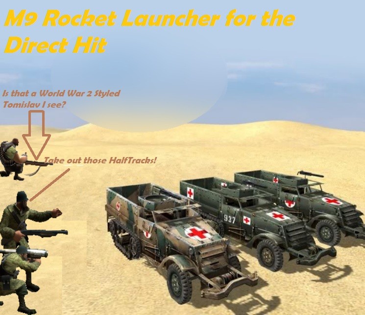 M9 Rocket Launcher for Direct Hit Mod for Team Fortress 2 | TF2 Mods
