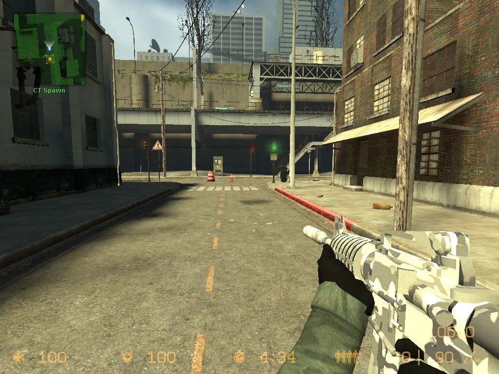 M4a1 Arctic Camo Mod for Counter-Strike: Source | CS:S Mods