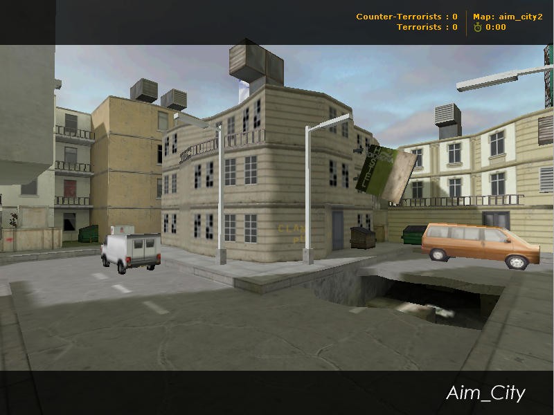 Aim_City2 Mod for Counter-Strike 1.6 | CS1.6 Mods