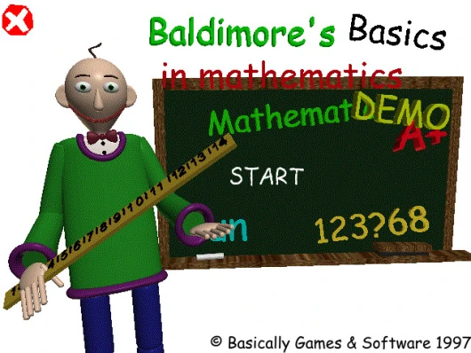 Baldimore's Basics in mathematics DEMO Mod for Baldi's Basics | Baldi Mods