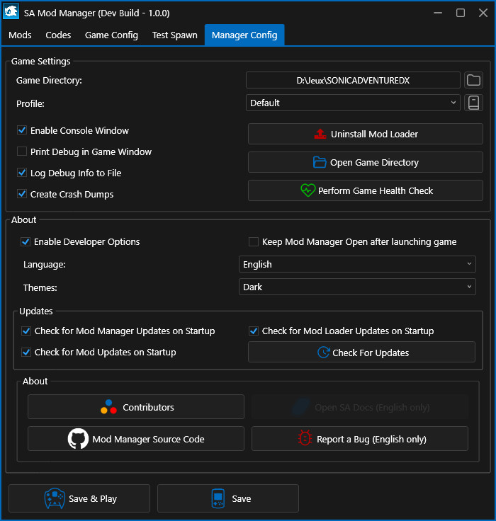 New SADX Mod Manager (Now available) News for Sonic Adventure DX | SADX ...