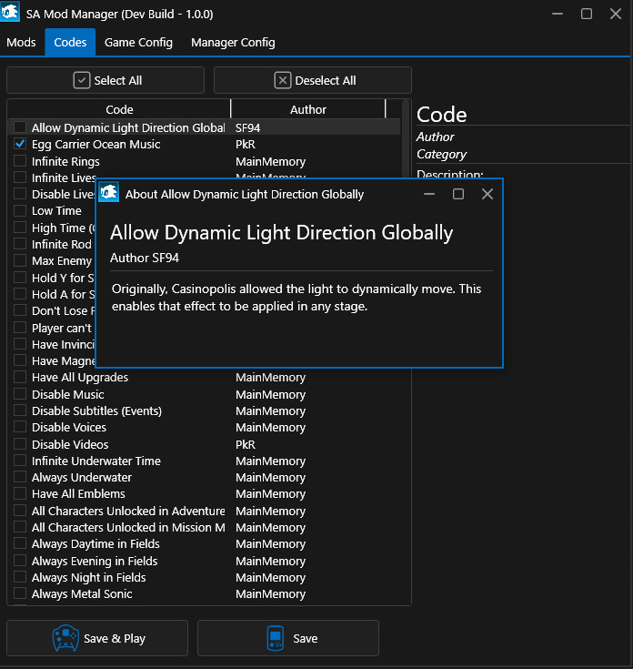 New SADX Mod Manager (Now available) News for Sonic Adventure DX | SADX ...