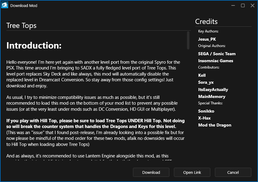 New SADX Mod Manager (Now available) News for Sonic Adventure DX | SADX ...