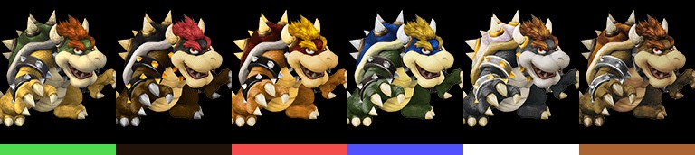 Melee Red Bowser [Super Smash Bros. (Wii U)] [Mods]