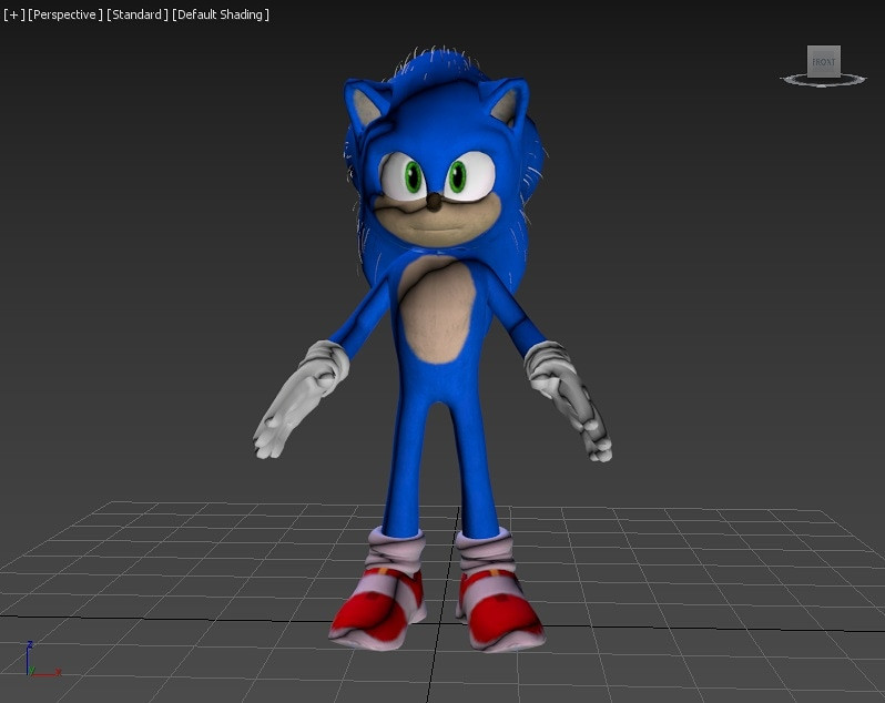 New Movie Sonic Model? (MODEL NOT MOD ITSELF) [Sonic World] [Requests]