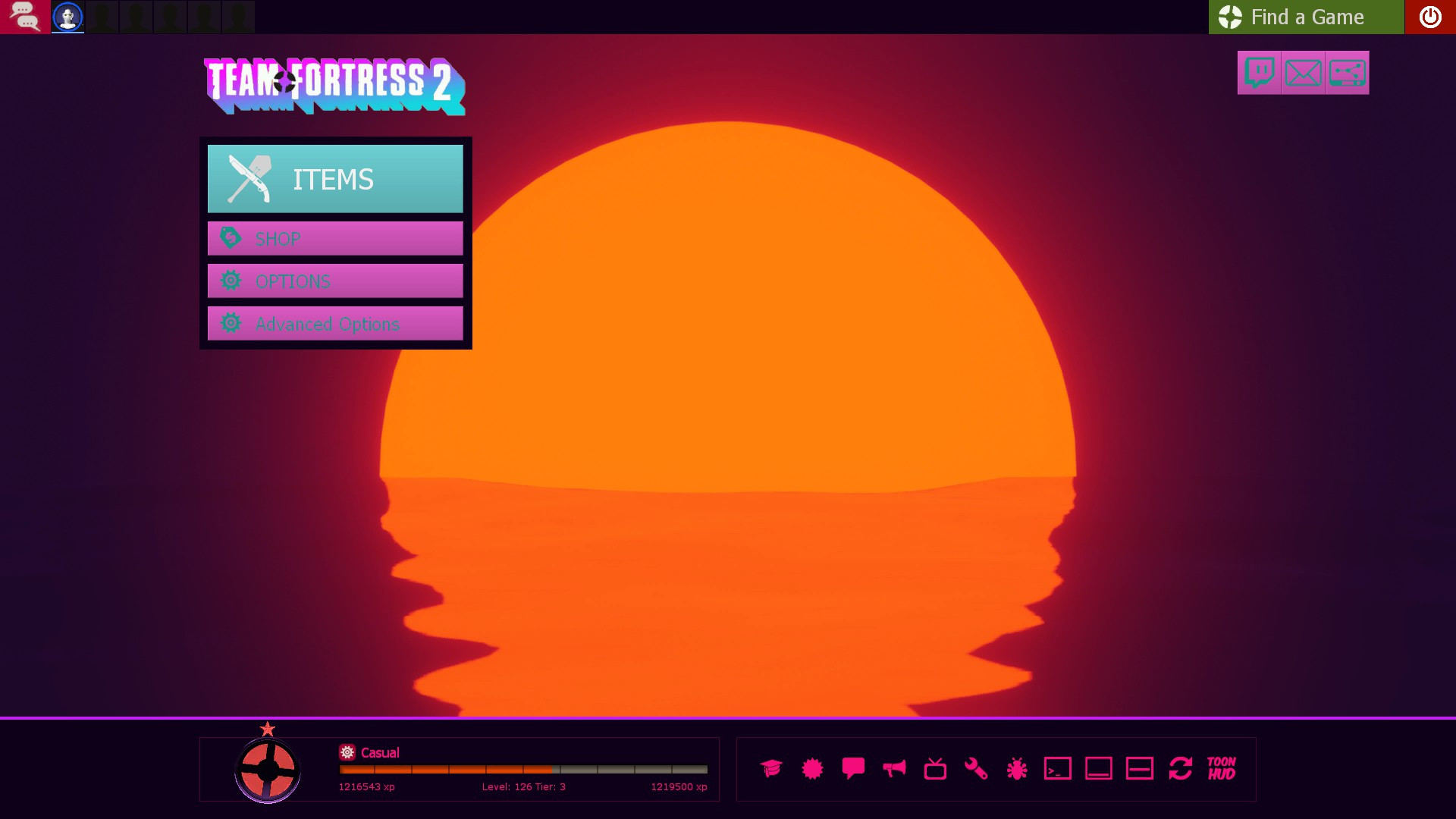 TF2 retro main menu logo [Team Fortress 2] [Mods]