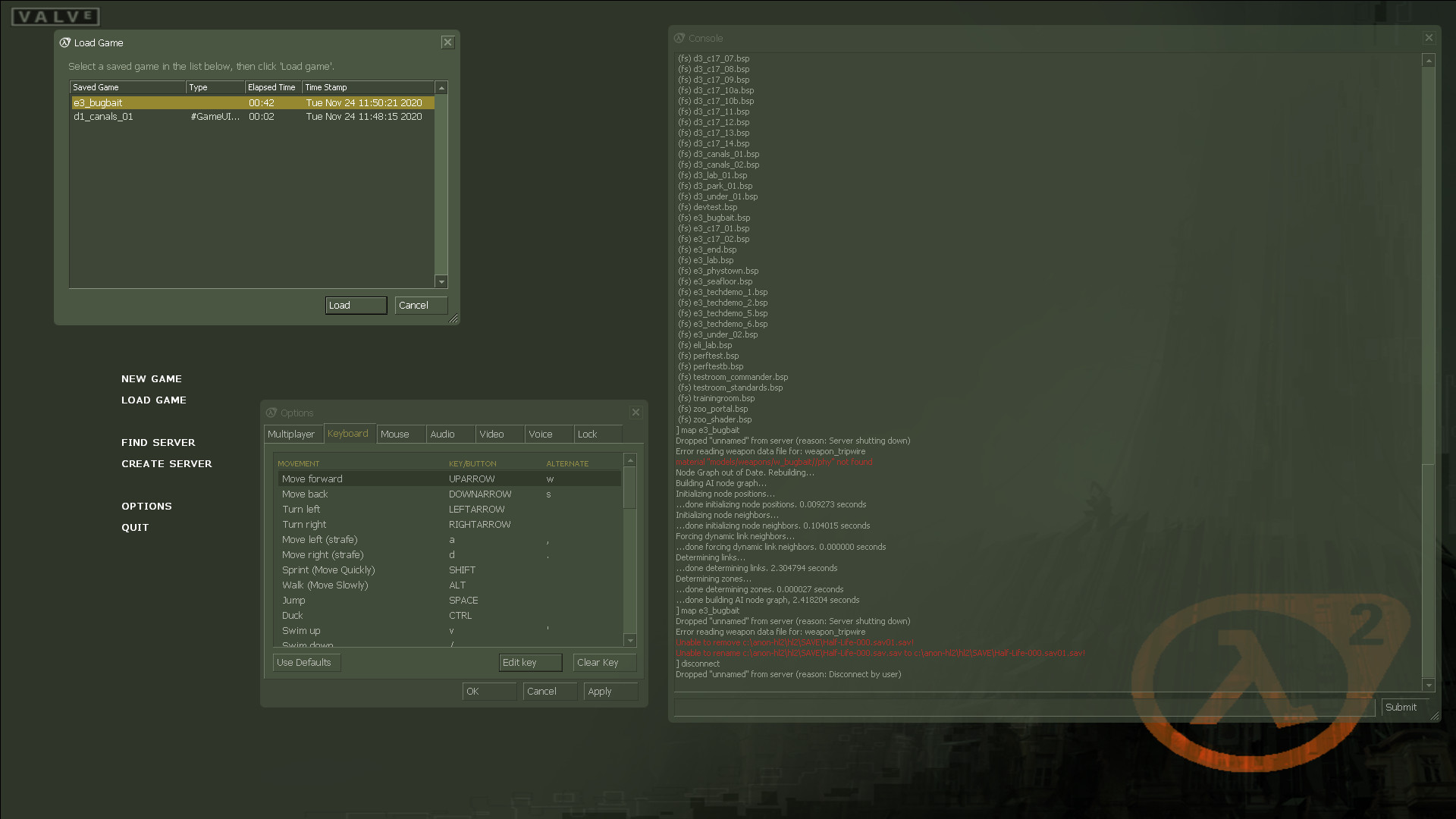Old Steam/GoldSource styled GUI [Half-Life 2] [Mods]