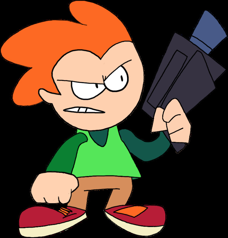 Sr Pelo Boyfriend over Boyfriend [Friday Night Funkin'] [Mods]