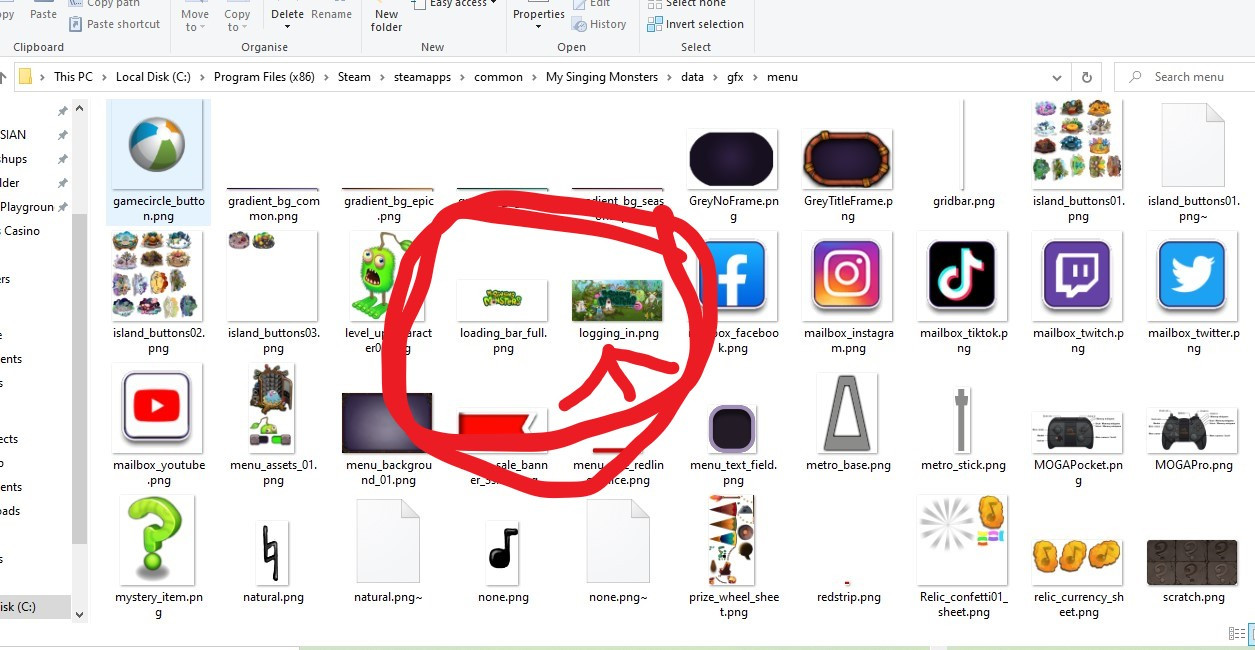 Change loading screen [My Singing Monsters] [Questions]