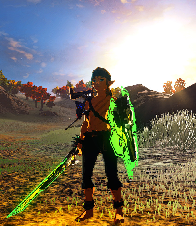 Battle Scarred Link [The Legend of Zelda: Breath of the Wild (WiiU)] [Mods]