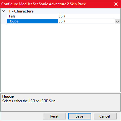 Jet Set Sonic Adventure skin pack [Sonic Adventure 2] [Mods]