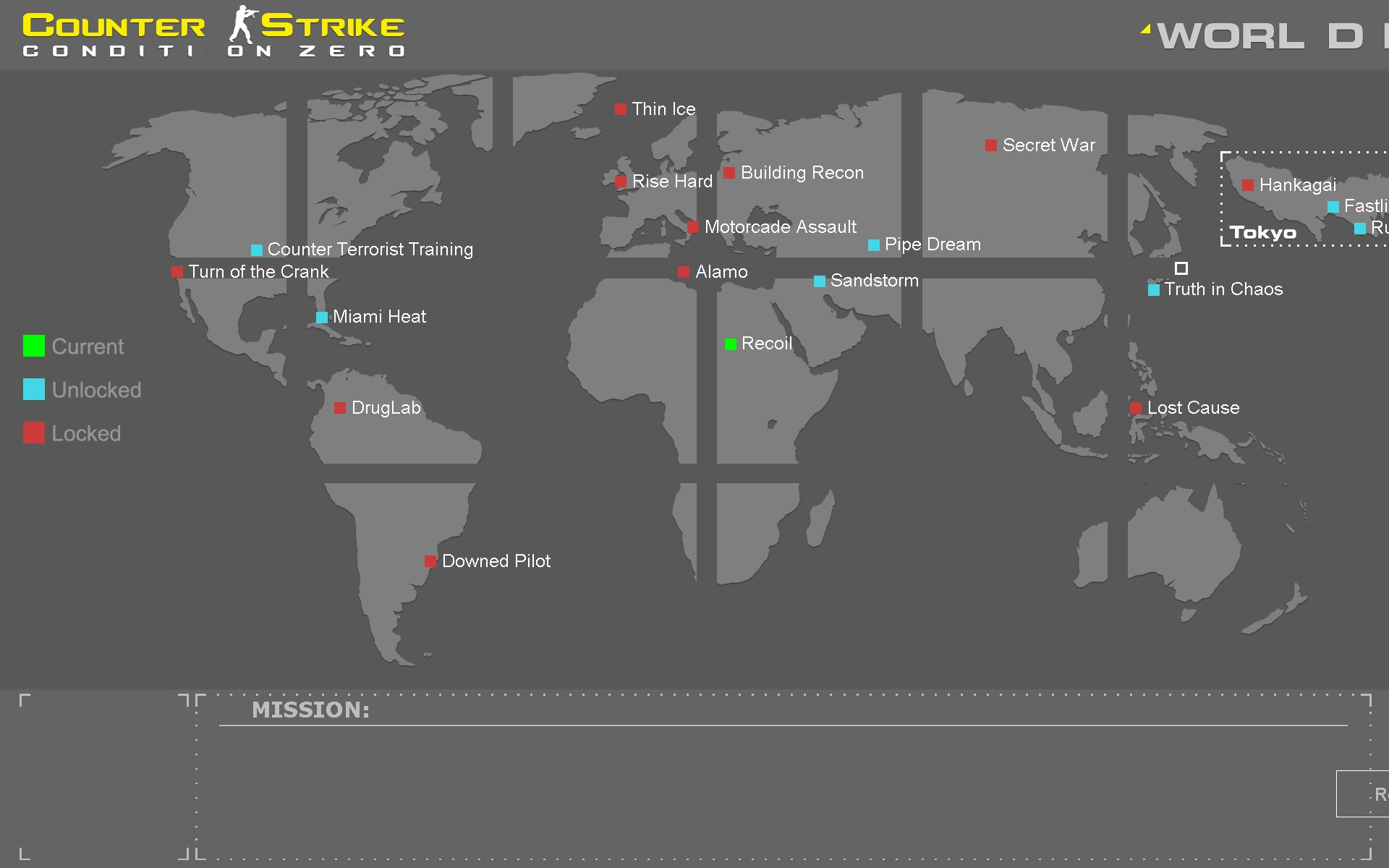 HQ Widescreen WorldMap (FullHD) [Counter-Strike: Condition Zero Deleted ...