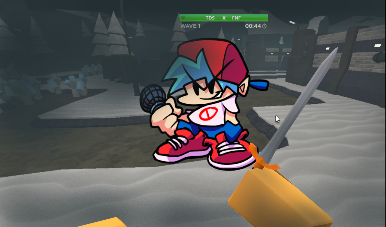 FNF: Tower Defense Simulator Mod [Friday Night Funkin'] [Mods]