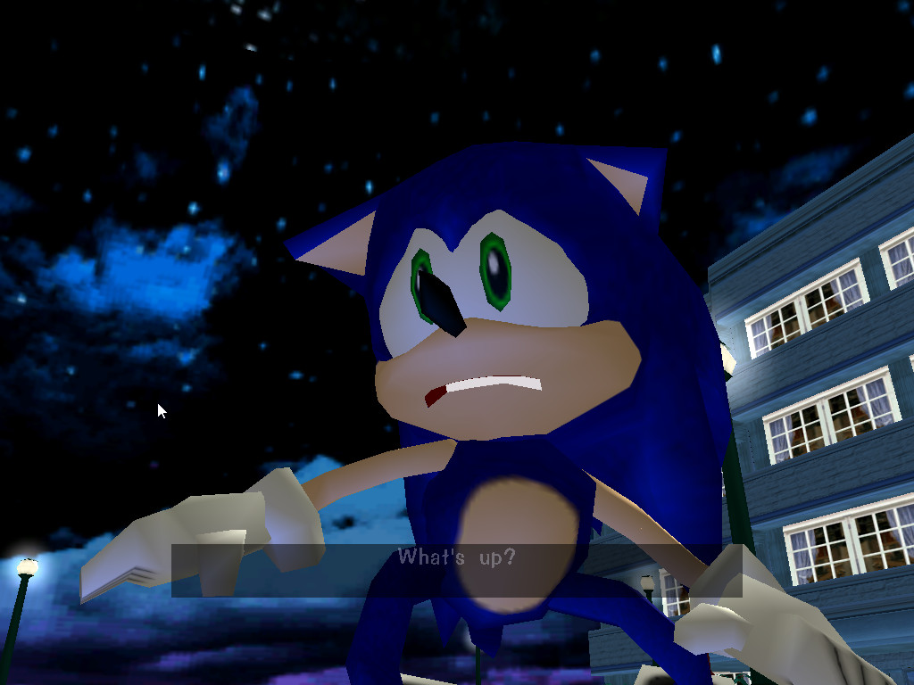 Make Sonic have a constant sad Face at all times [Sonic Adventure DX ...