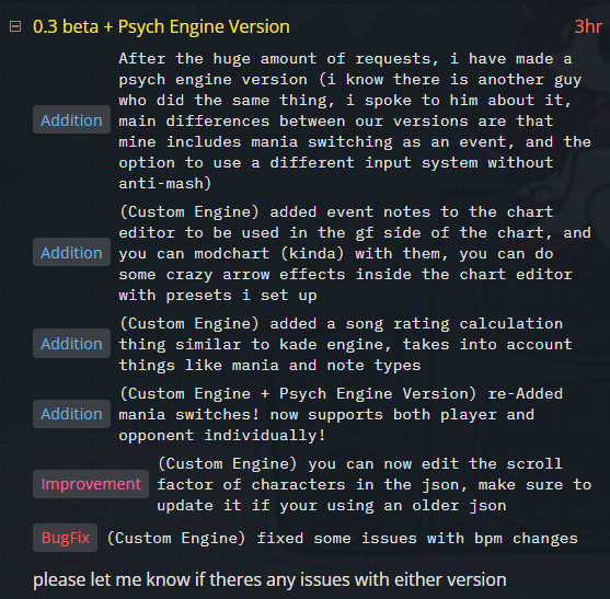 Adding extra keys on Psych Engine [Friday Night Funkin'] [Questions]