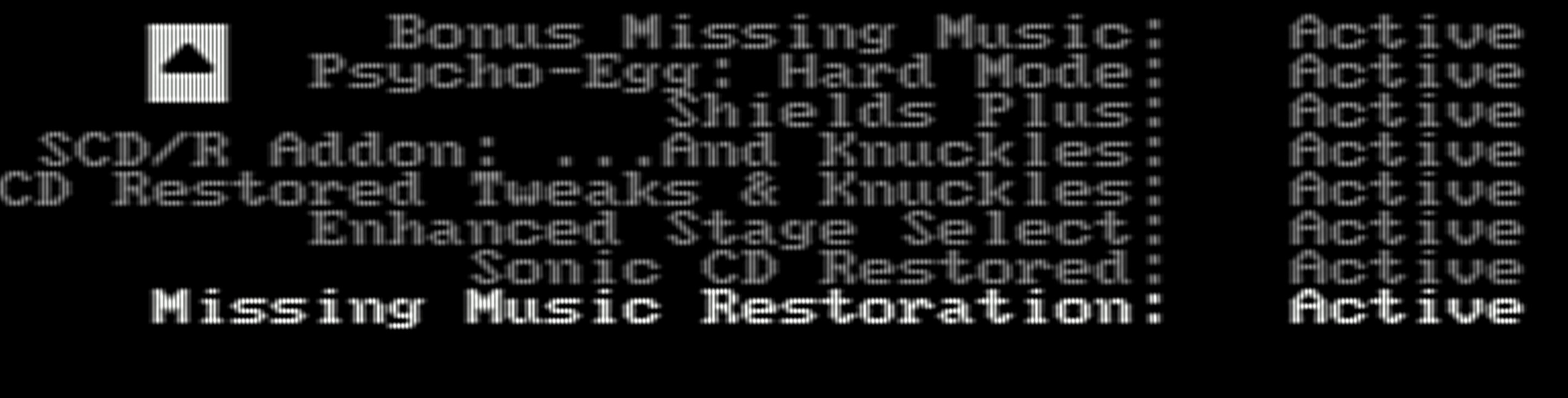 CheatFreak's SCD Restored Tweaks (& Knuckles) [Sonic CD (2011)] [Mods]