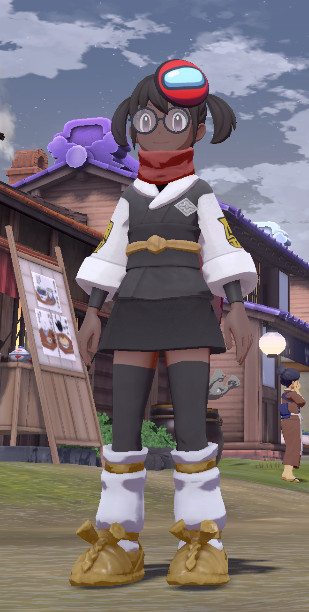 Survey Corps Uniform [Black and White] [Pokémon Legends: Arceus] [Mods]