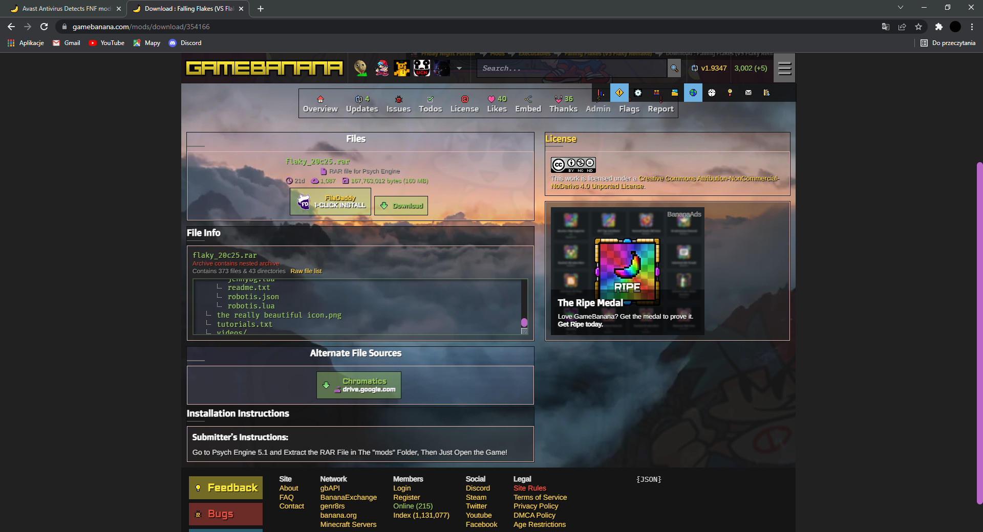 Falling Flakes (VS Flaky Remake) [Friday Night Funkin'] [Mods]