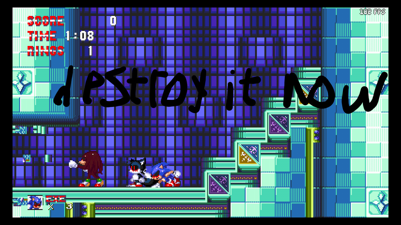 Exeller In Sonic 3 A.I.R [Sonic 3 A.I.R.] [Mods]