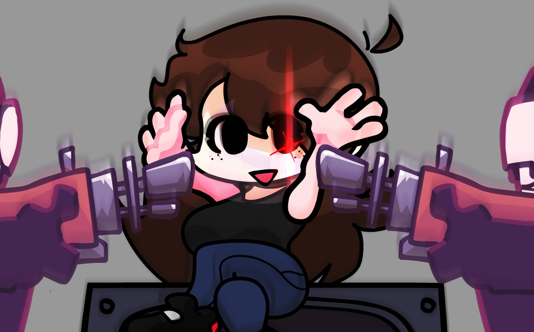 Cyan over Girlfriend [Friday Night Funkin'] [Mods]