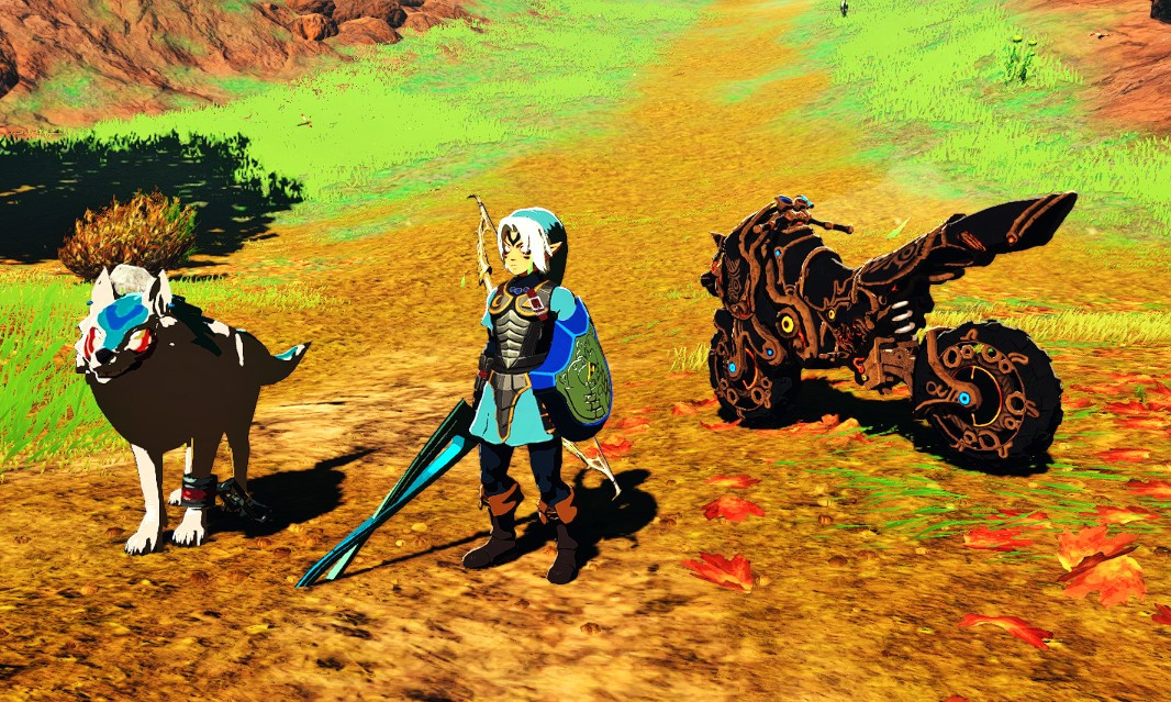 Legendary Master-Cycle (code: WOLF) [The Legend of Zelda: Breath of the ...