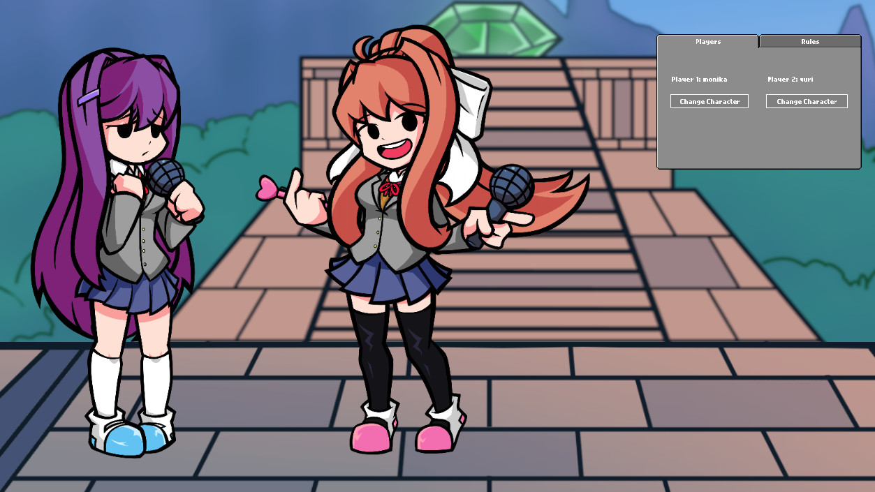 Doki Doki Takeover For FNF Multiplayer [Friday Night Funkin'] [Mods]