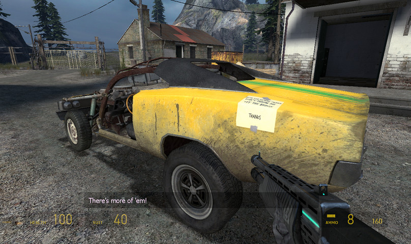 Jalopy Note [Half-Life 2] [Mods]