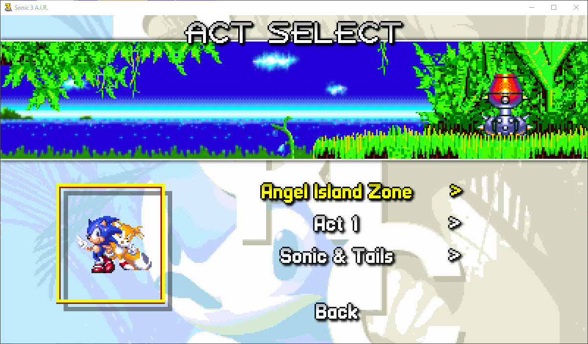 Sonic Origins Death Egg and Title/Menu Backgrounds [Sonic 3 A.I.R.] [Mods]
