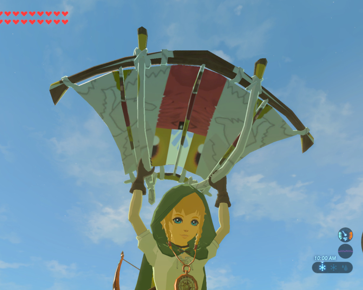 Linkle & Zelda sized Slate & Paraglider [The Legend of Zelda: Breath of ...