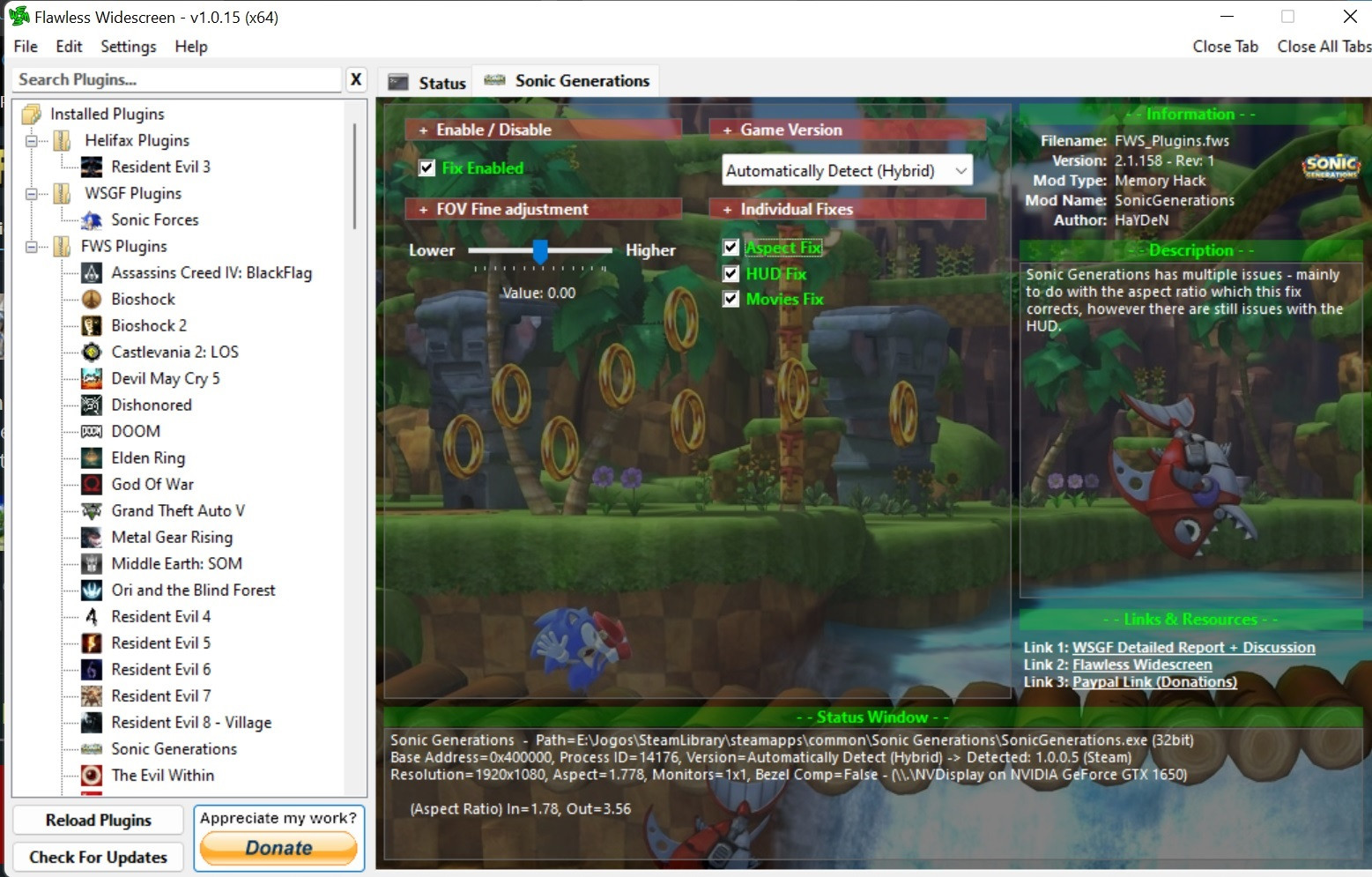 Loading Screen Stays [Sonic Generations] [Questions]