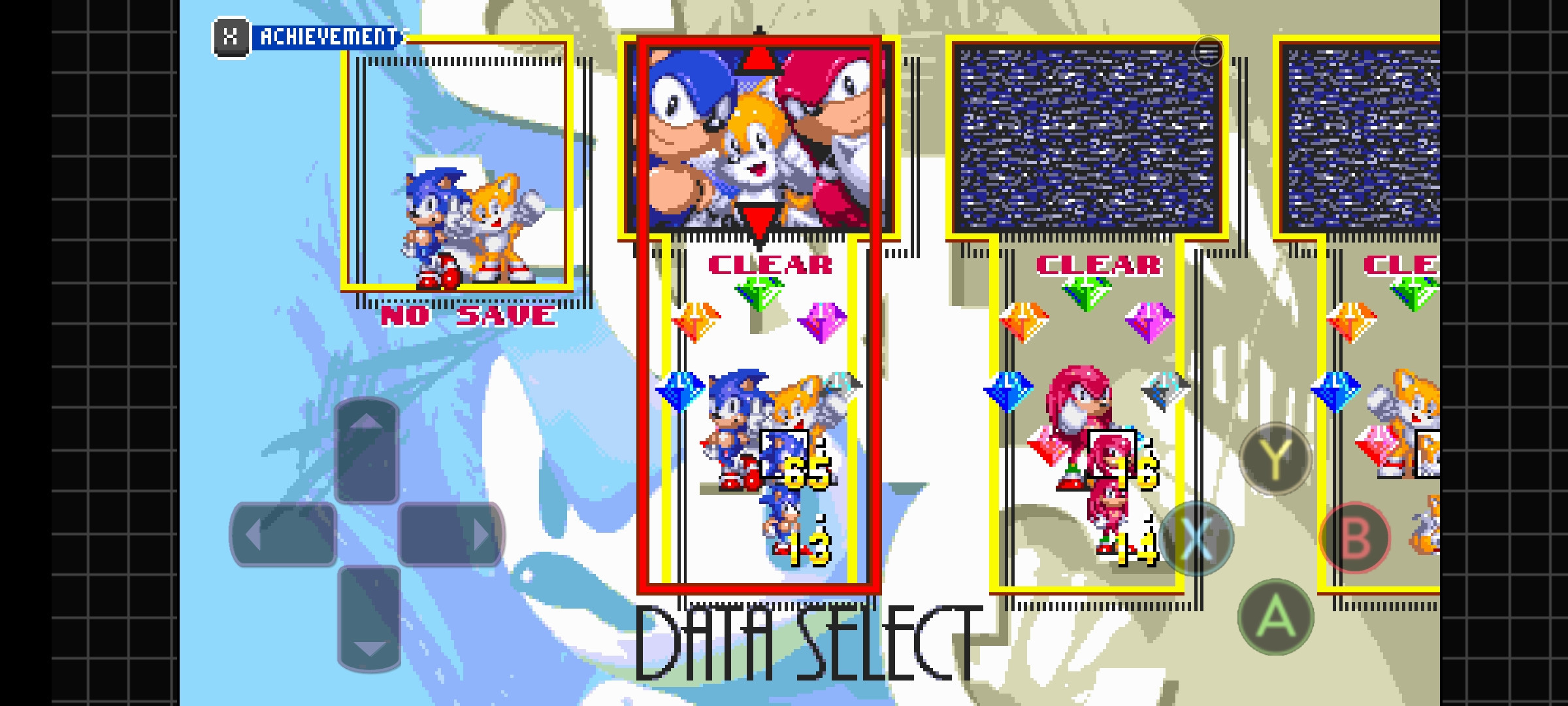 Data Select Character Sprite Mod Support [Sonic 3 A.I.R.] [Mods]