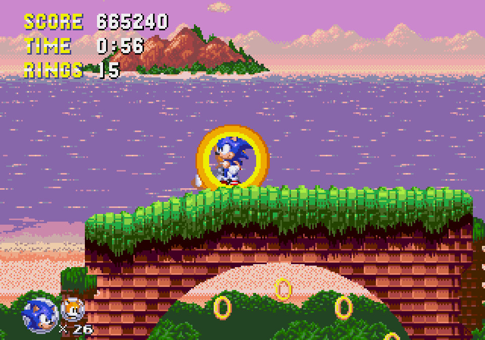 Different looking acts Mod for Sonic Triple Trouble 16 bit | Sonic TT Mods