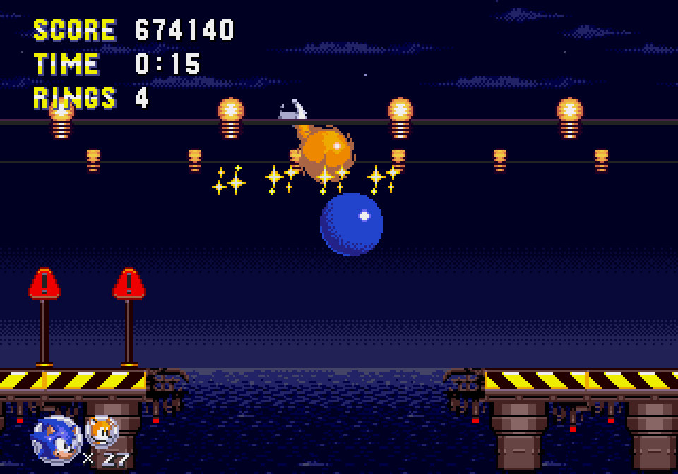 Different looking acts Mod for Sonic Triple Trouble 16 bit | Sonic TT Mods