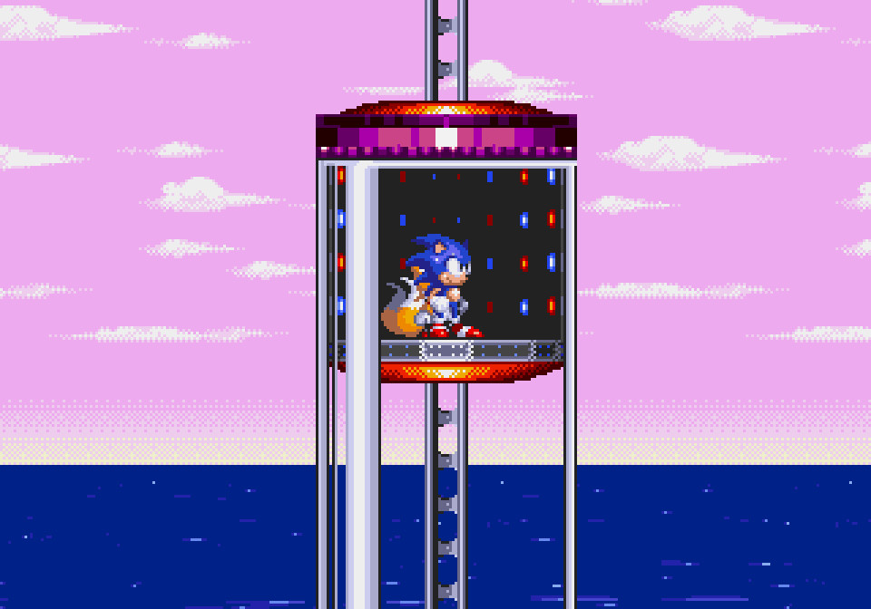 Different looking acts Mod for Sonic Triple Trouble 16 bit | Sonic TT Mods